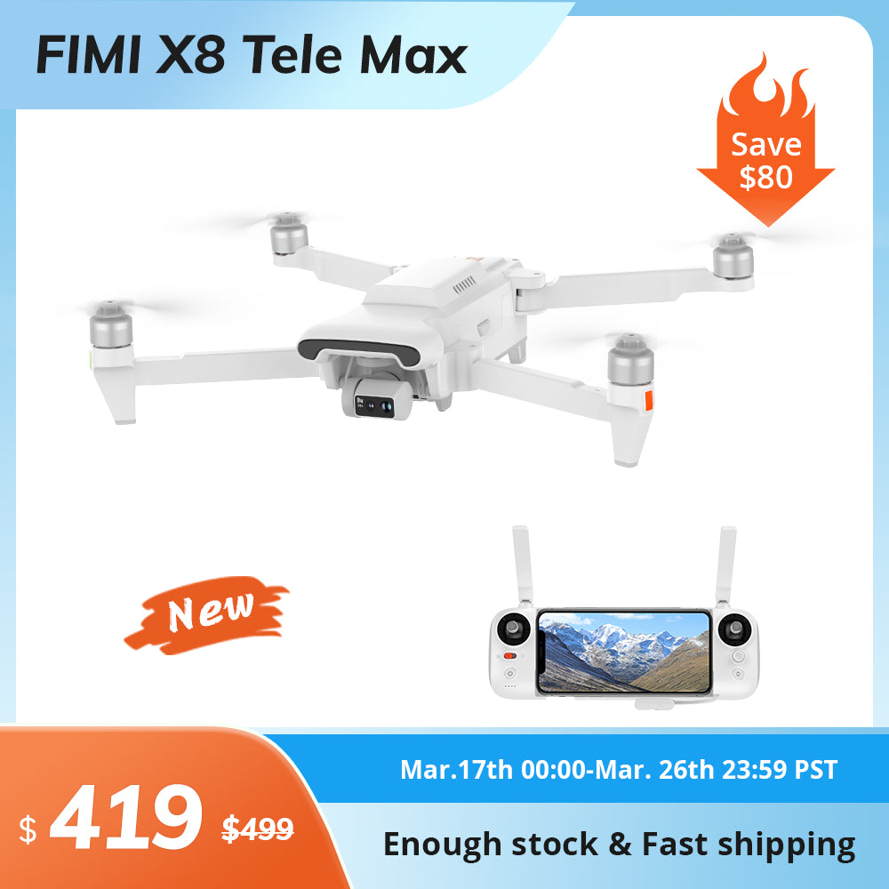 FIMI X8 Tele Max Camera Drone – FIMI Official Store