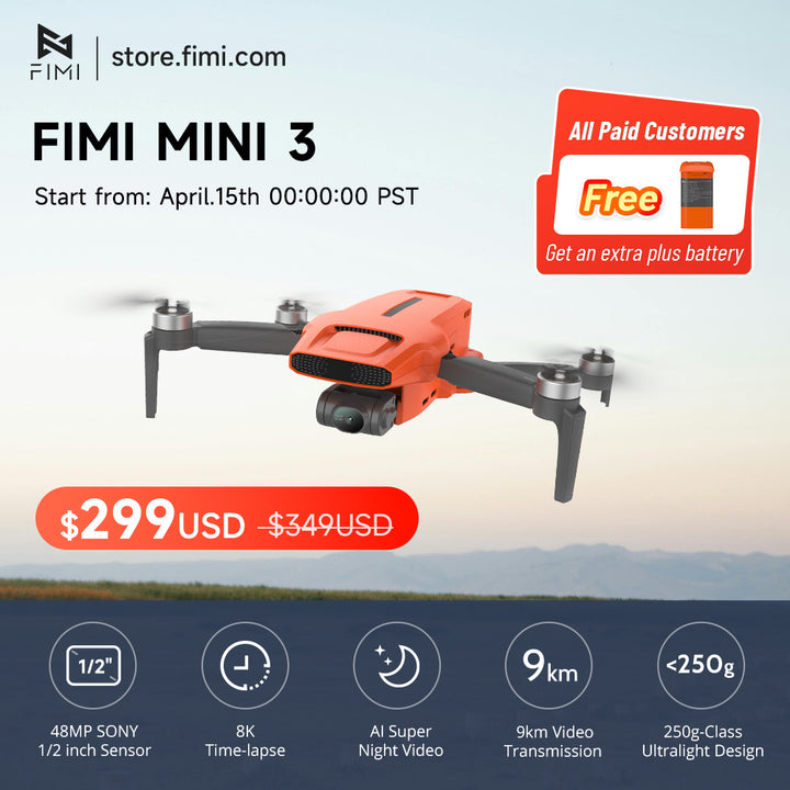 Introducing the FIMI MINI 3 - Your Ultimate Aerial Companion! – FIMI Official Store