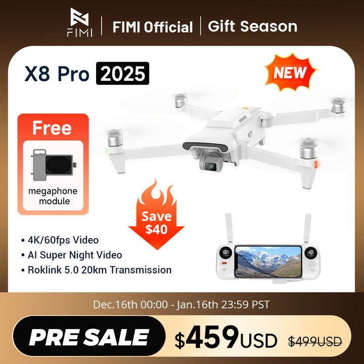 FIMI X8 Pro 2025 Camera Drone – FIMI Official Store