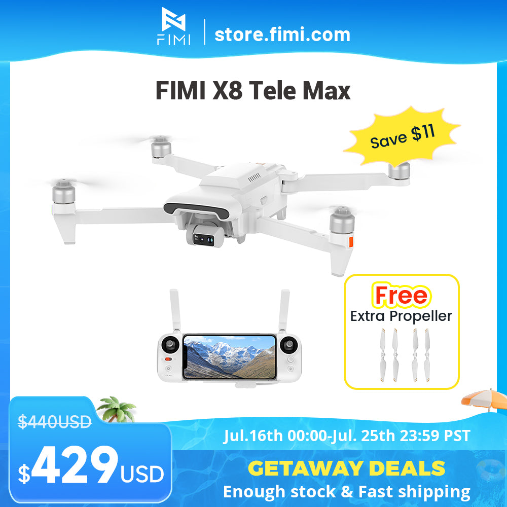 FIMI X8 Tele Max Camera Drone – FIMI Official Store