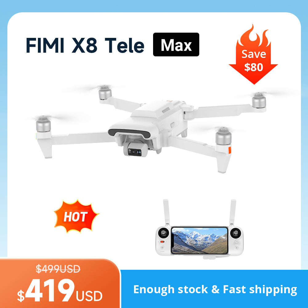 FIMI X8 Tele Max Camera Drone – FIMI Official Store