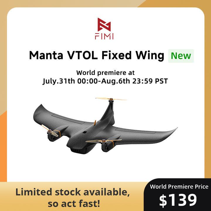 FIMI Manta VTOL Fixed Wing – FIMI Official Store