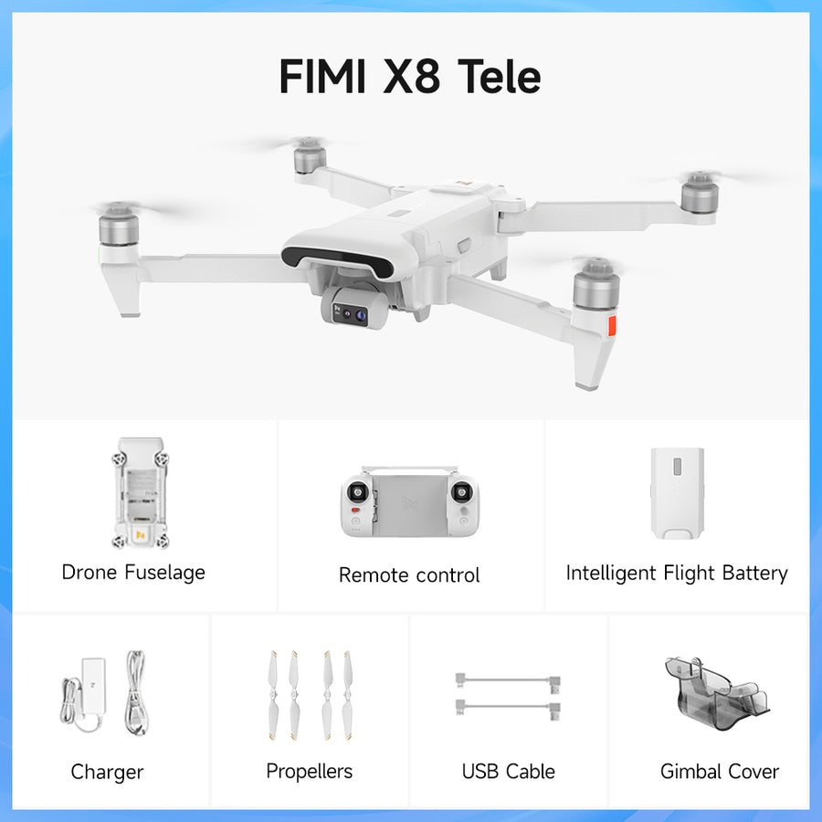 FIMI X8 Tele Camera Drone – FIMI Official Store
